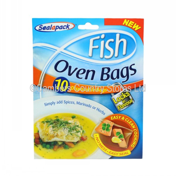Sealapack Fish Oven Bags 10 Pack | Cambers Country Store