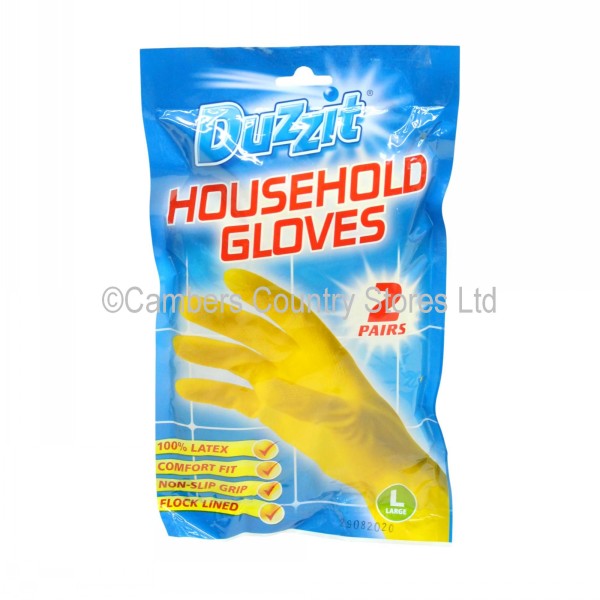 Duzzit Household Gloves 2 Pairs | Cambers Country Store