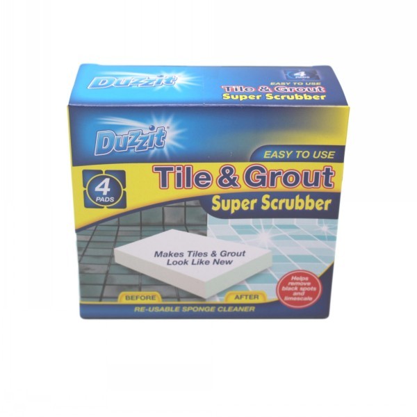 Duzzit Tile & Grout Super Scrubber 4 Pack | Cambers Country Store