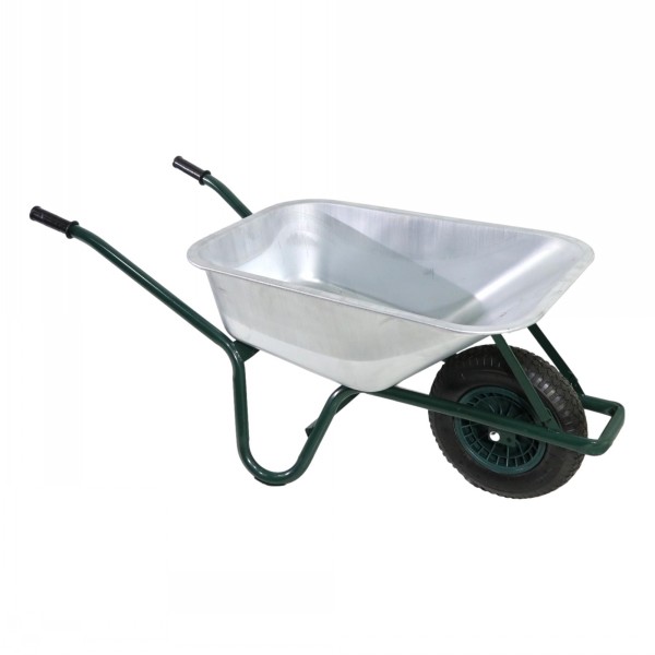Storr 75 Litre Wheelbarrow Galv Pan Pneumatic Wheel | Cambers Country Store