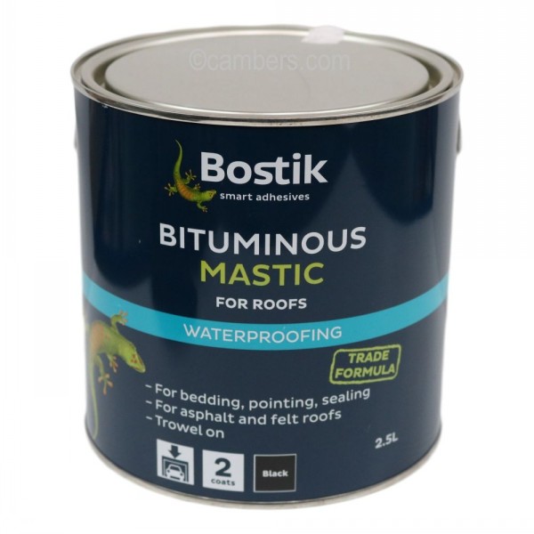 Bostik Bituminous Mastic 2.5 Litre | Cambers Country Store