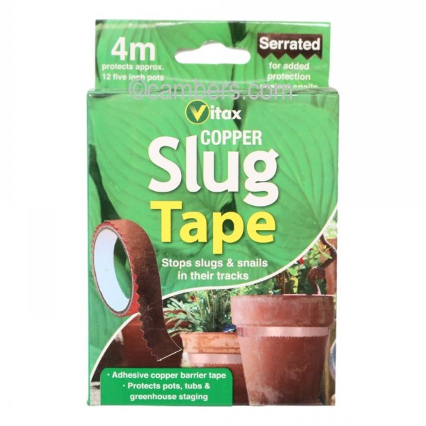 Vitax Copper Slug Tape 4m | Cambers Country Store