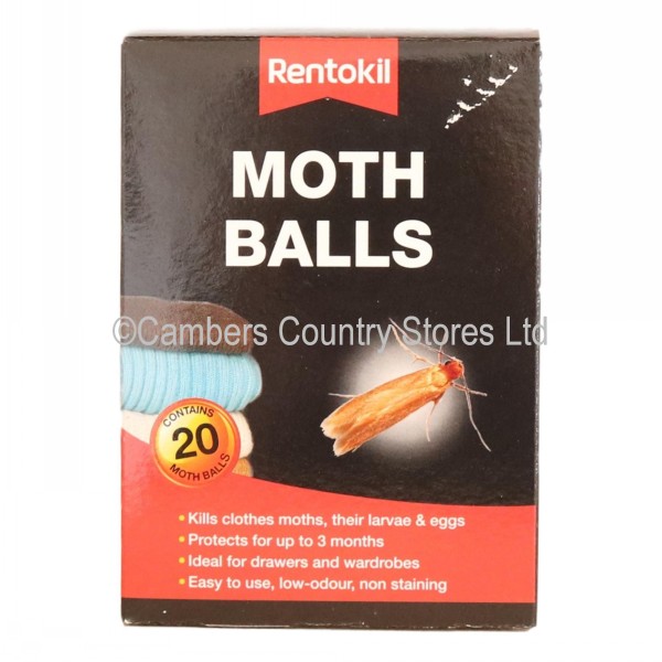 Rentokil Moth Balls 20 Pack | Cambers Country Store