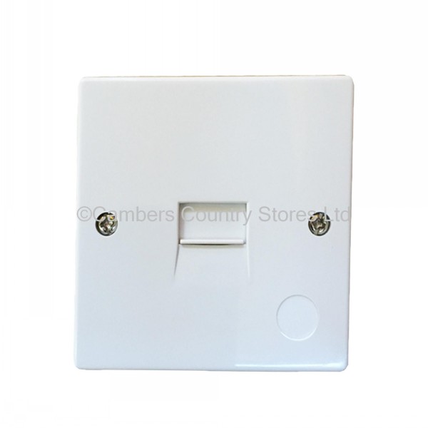 Dencon Telephone Socket 1 Gang | Cambers Country Store