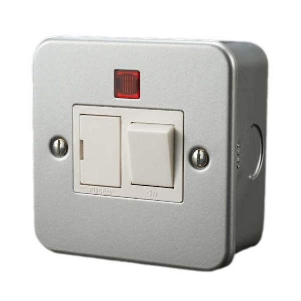 Status Metal Clad Switch Spur Fused With Neon Light | Cambers Country Store