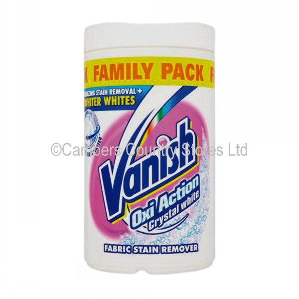 Vanish Oxi Action Powder Crystal White 1.5kg | Cambers Country Store