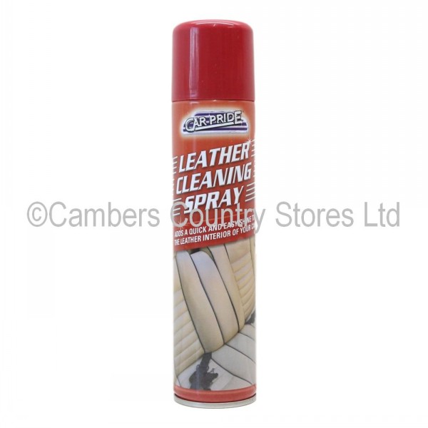 Car Pride Leather Cleaning Spray 300ml | Cambers Country Store