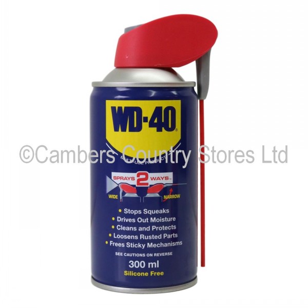 WD40 Spray Can Smart Straw 300ml | Cambers Country Store