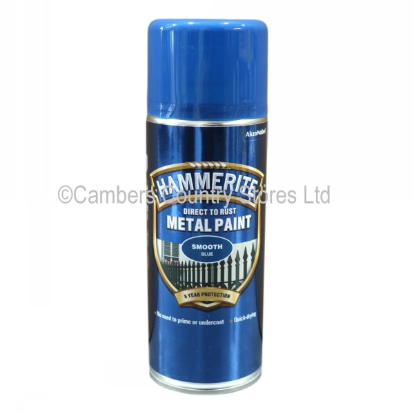 Hammerite Metal Paint Spray Smooth 400ml | Cambers Country Store