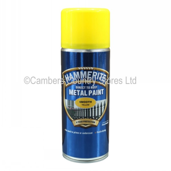 Hammerite Metal Paint Spray Smooth 400ml | Cambers Country Store