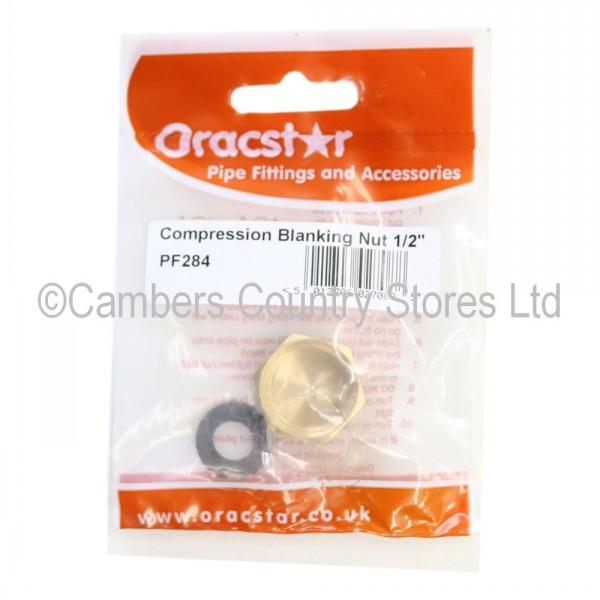 Oracstar Compression Blanking Nut 1.5" | Cambers Country Store