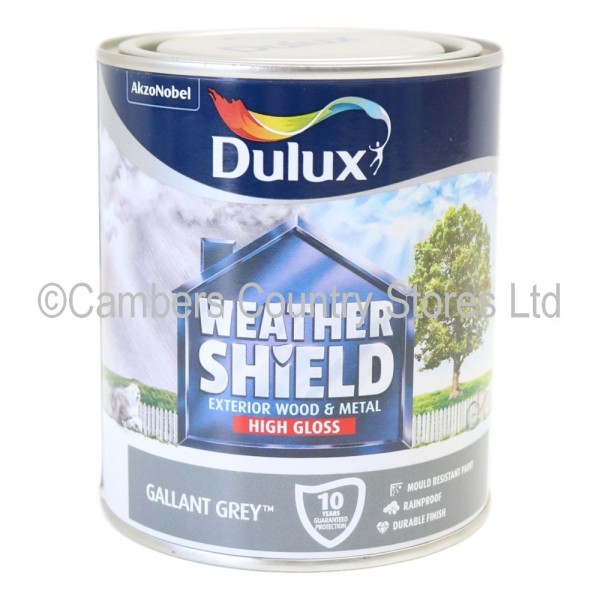 Dulux Weathershield Paint Exterior High Gloss 750ml | Cambers Country Store