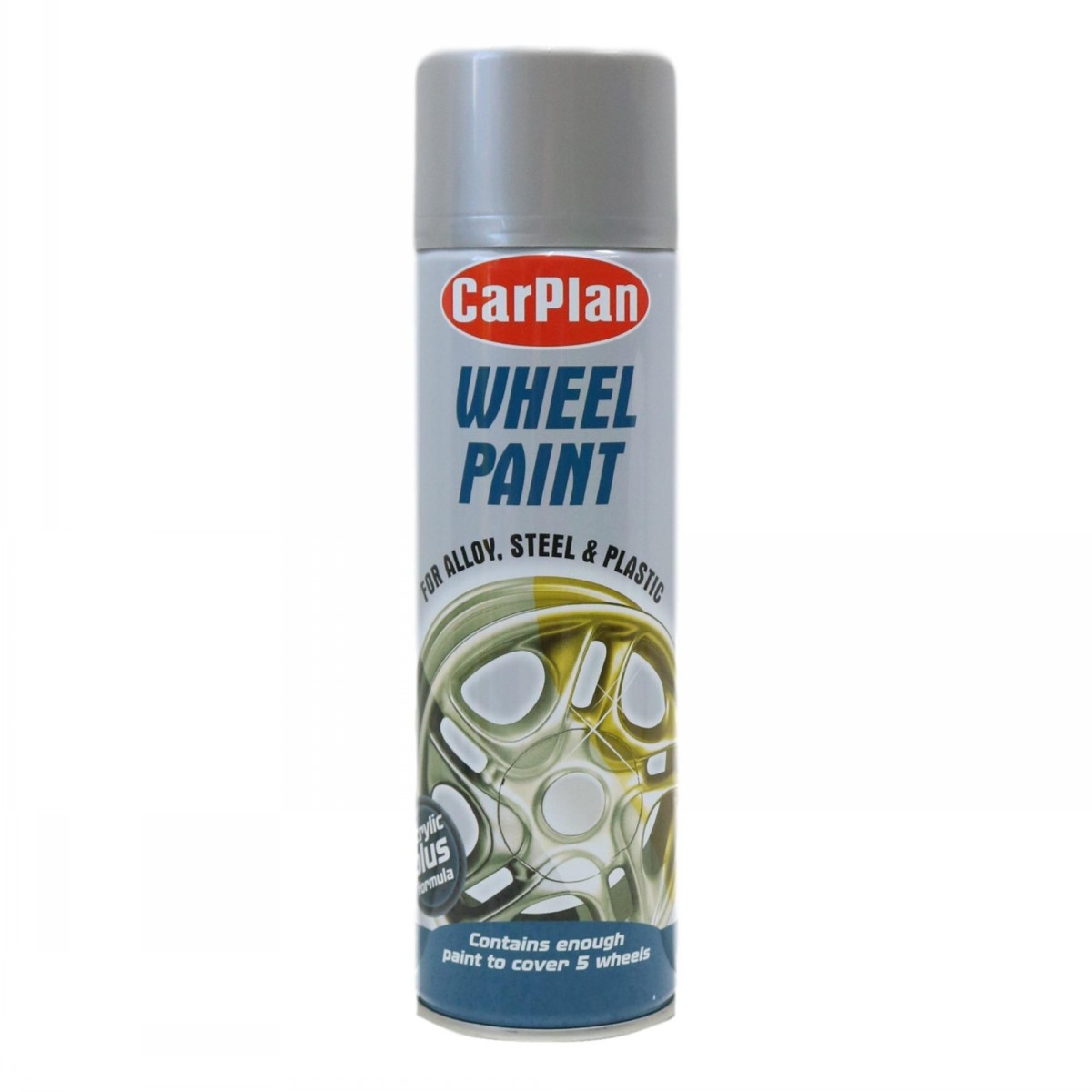 CarPlan Wheel Paint Bright Silver 500ml | Cambers Country Store