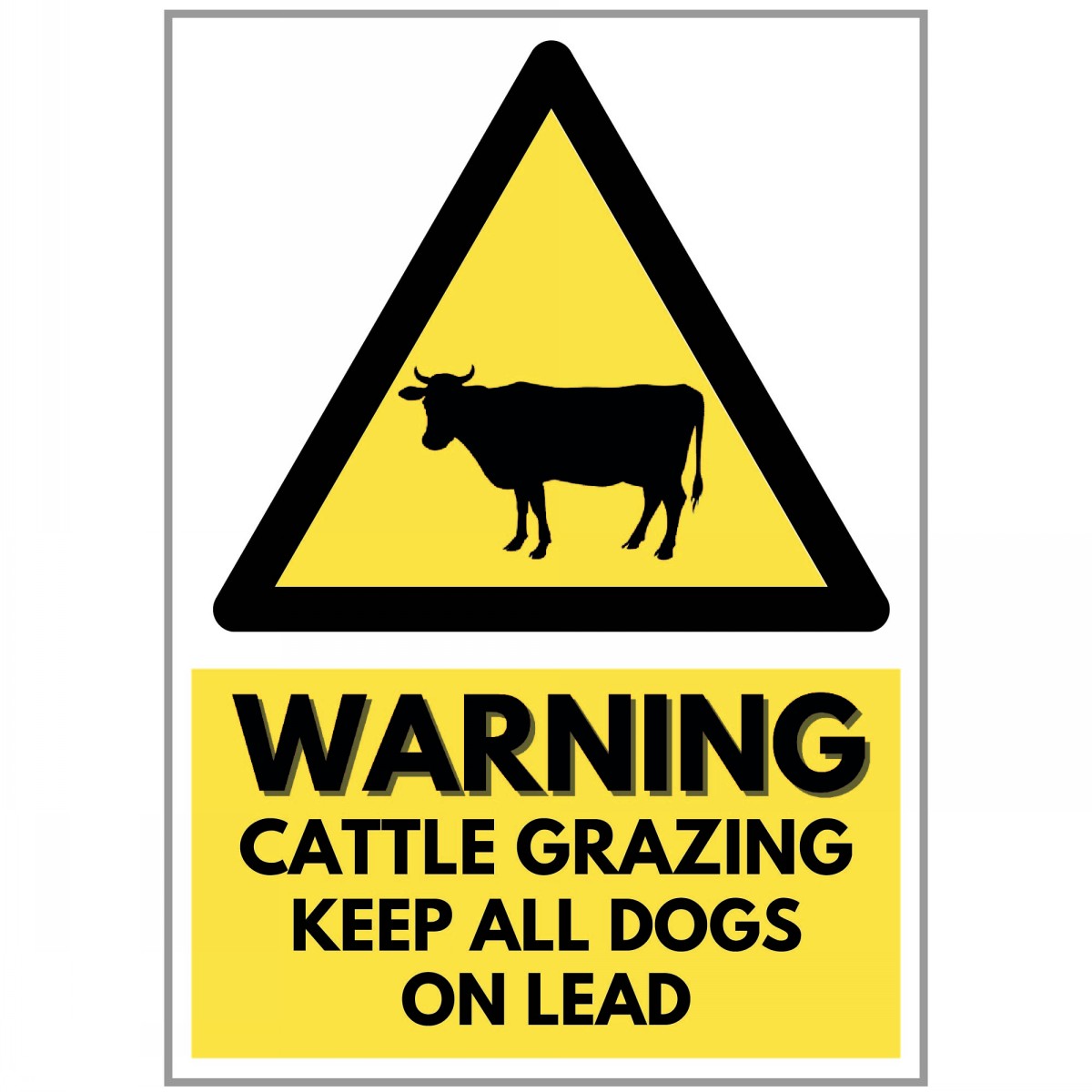 Agsigns Country Sign Cattle Grazing Keep Dogs | Cambers Country Store