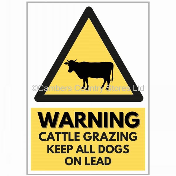 Agsigns Country Sign Cattle Grazing Keep Dogs | Cambers Country Store