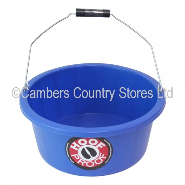 Hoof Proof Bucket Shallow 15 Litre | Cambers Country Store