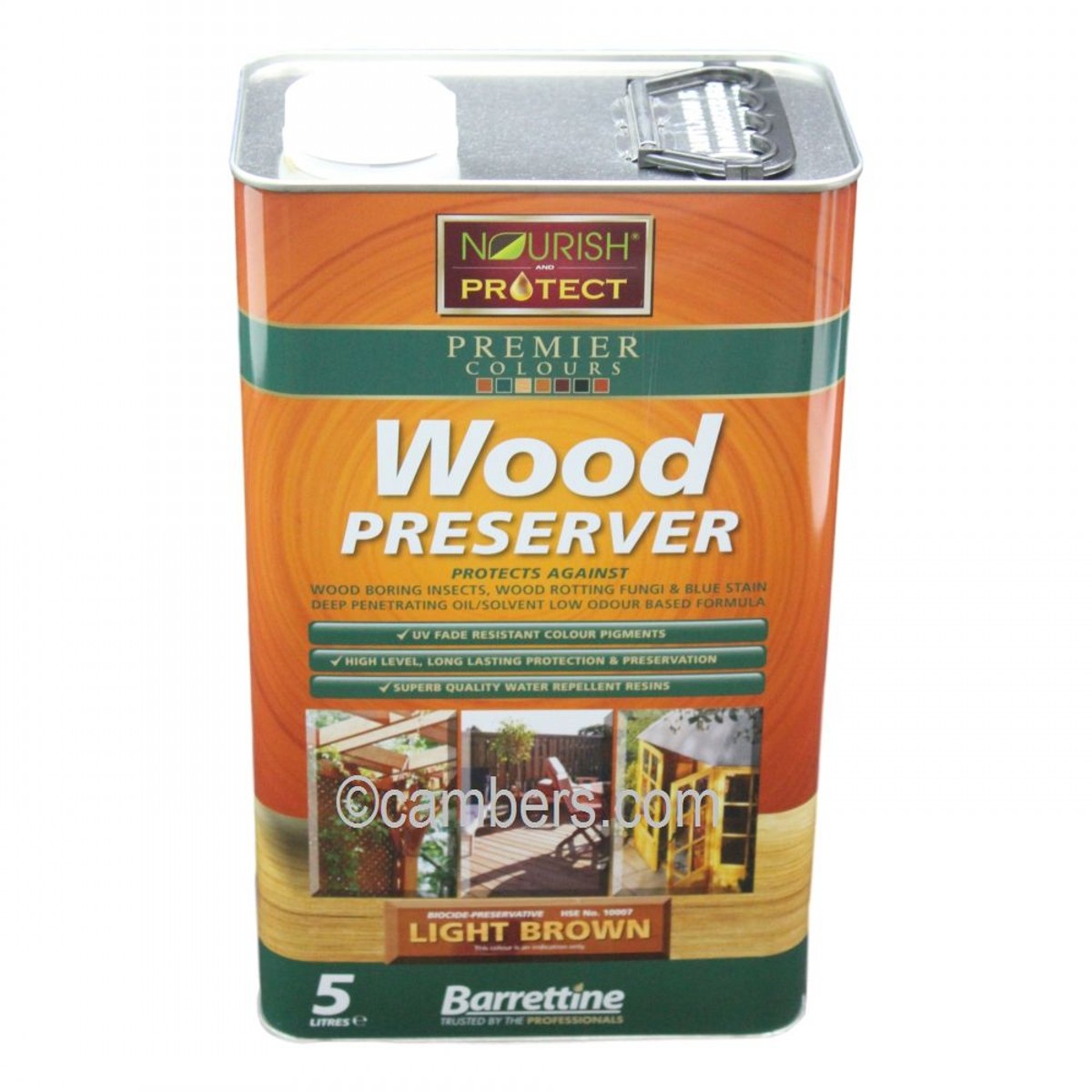 Barrettine Wood Preserver 5 Litre | Cambers Country Store