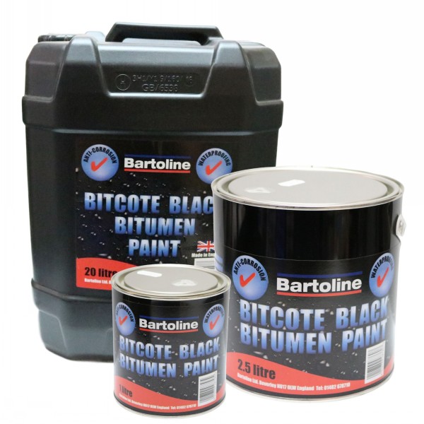 Bartoline Bitcote Bitumen Paint Black | Cambers Country Store