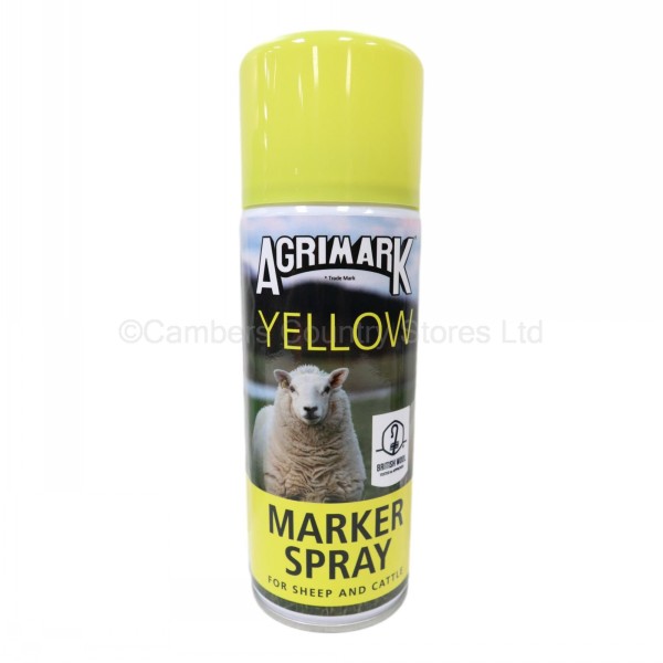 Agrimark Stock Marker Spray Paint Sheep & Cattle 400ml | Cambers ...