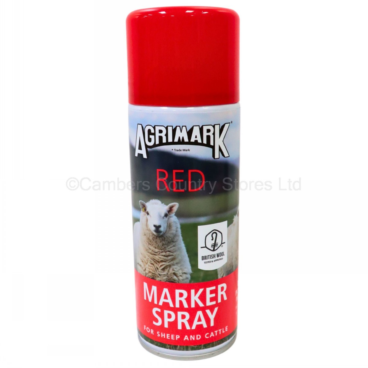 Agrimark Stock Marker Spray Paint Sheep & Cattle 400ml | Cambers ...