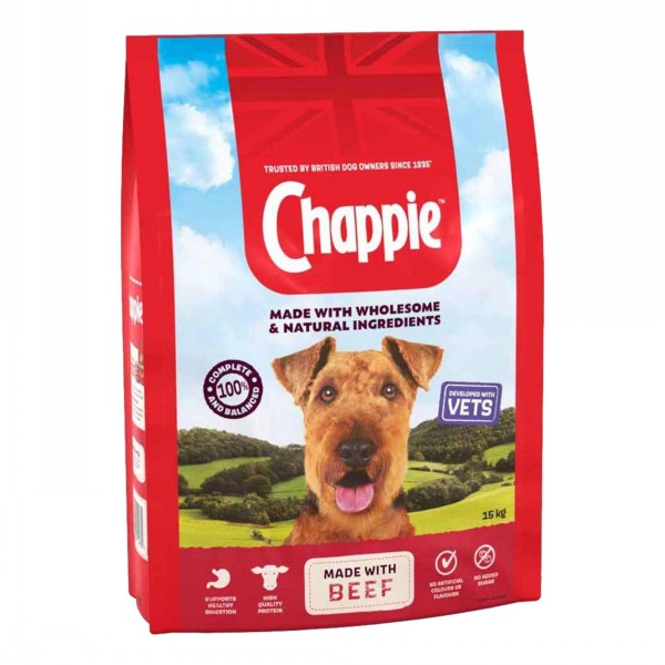 Chappie Complete Dog Food Beef 15kg | Cambers Country Store