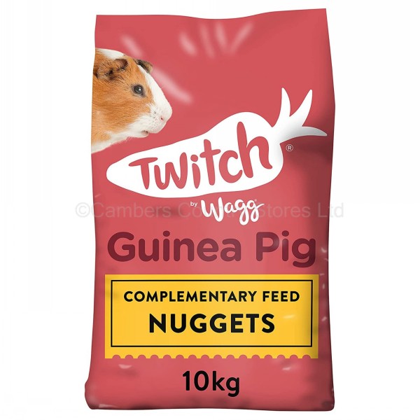 Wagg Twitch Guinea Pig Nuggets 10kg | Cambers Country Store