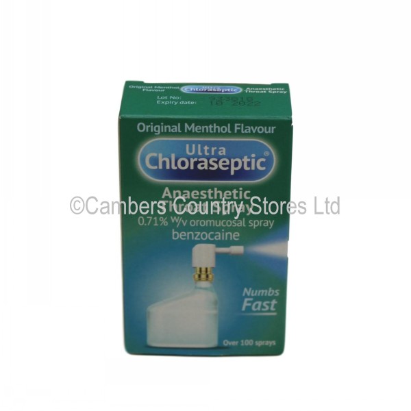 Chloraseptic Anaesthetic Throat Spray 15ml | Cambers Country Store