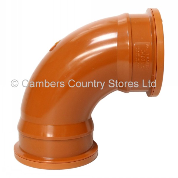 Underground Drainage B4031 Double Socket Bend 87.5 Deg | Cambers ...