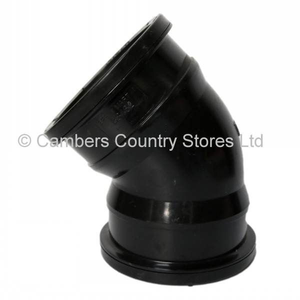 Soil Pipe & Fittings BS482B Double Socket Bend 135 Deg | Cambers ...