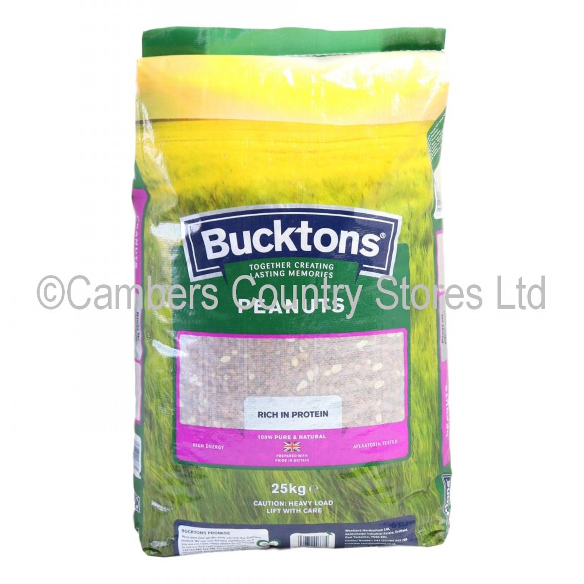 Bucktons Peanuts 25kg | Cambers Country Store