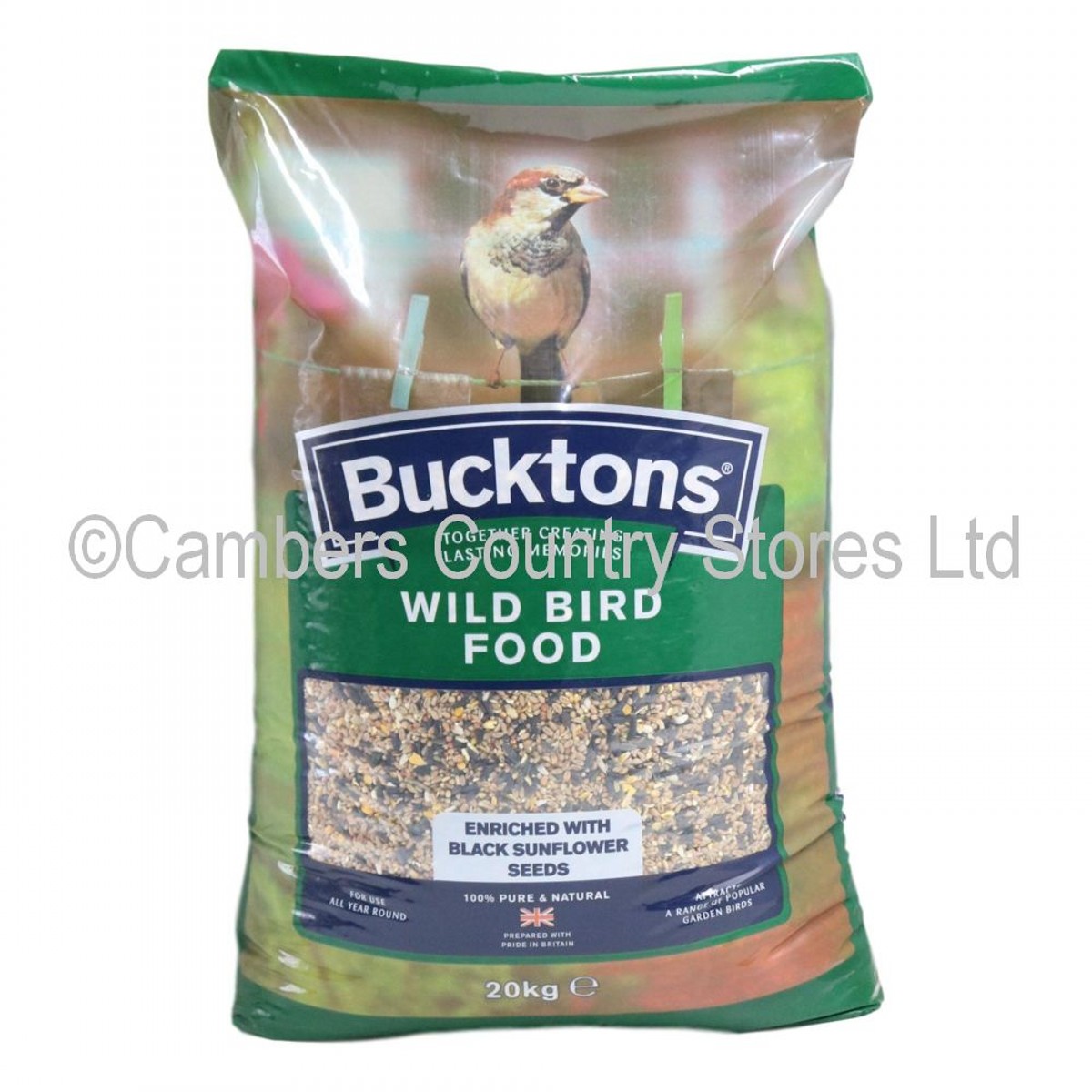 Bucktons Classic Wild Bird Food 20kg | Cambers Country Store