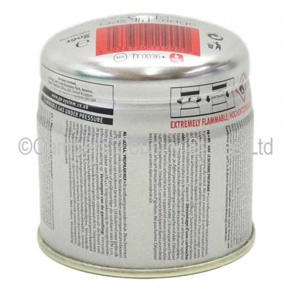 Go System Butane Propane Mix Gas Pierceable 190g | Cambers Country Store
