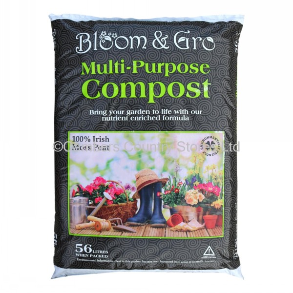 Bloom & Gro Multi Purpose Compost 56 Litre | Cambers Country Store