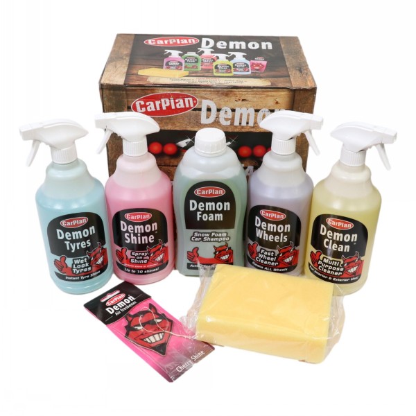 CarPlan Demon Valet Car Cleaning Kit 7 Piece | Cambers Country Store