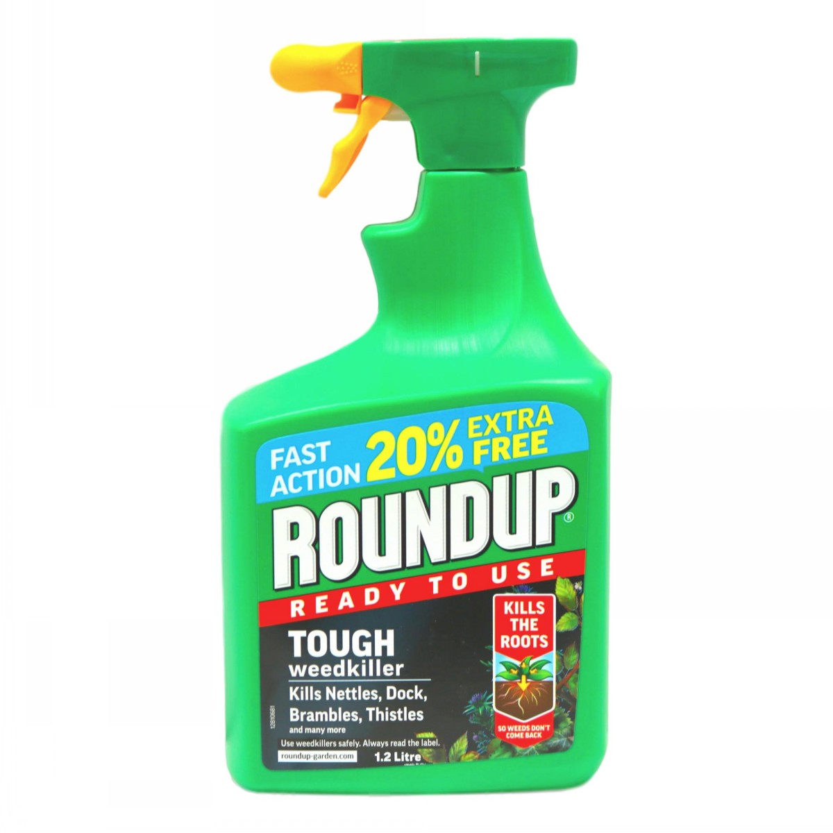 Roundup Tough Weedkiller RTU Trigger Bottle 1.2 Litre | Cambers Country ...