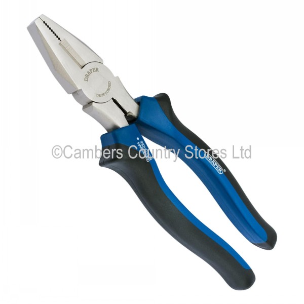 Draper Combination Pliers Soft Grip 200mm | Cambers Country Store