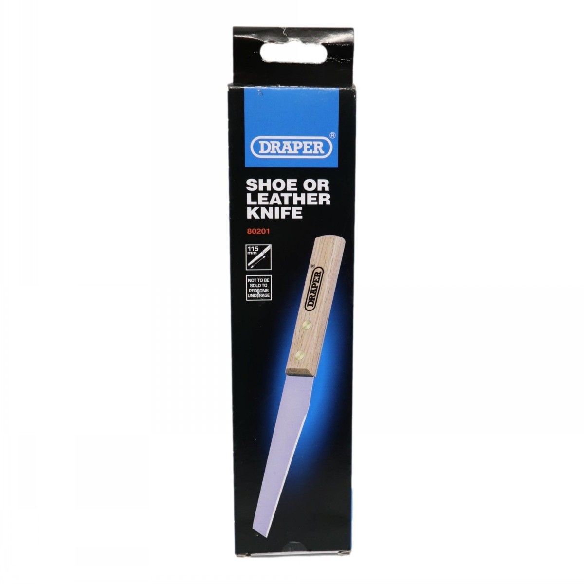 Draper Leather Knife 115mm | Cambers Country Store