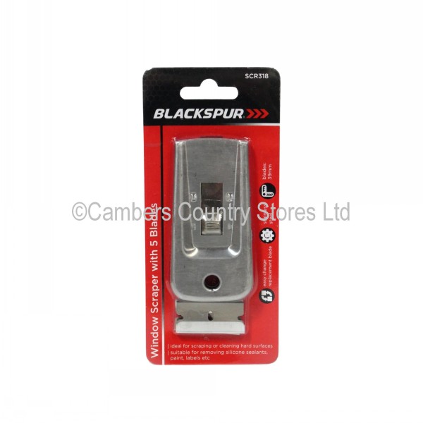 Blackspur Window Scraper & Blades | Cambers Country Store