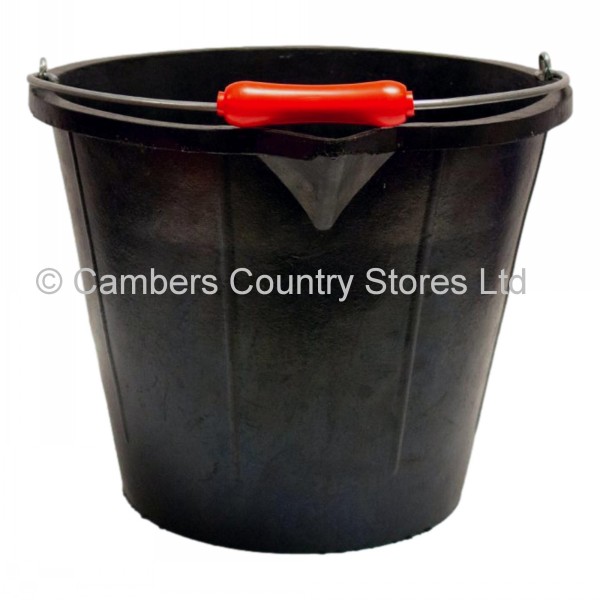 Red Gorilla Tyre Rubber Super Bucket 14 Litres | Cambers Country Store