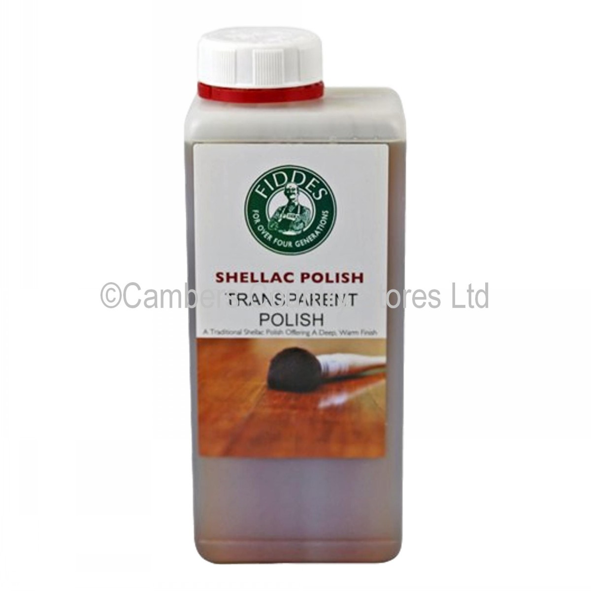 Fiddes Shellac Transparent Polish 1 Litre | Cambers Country Store