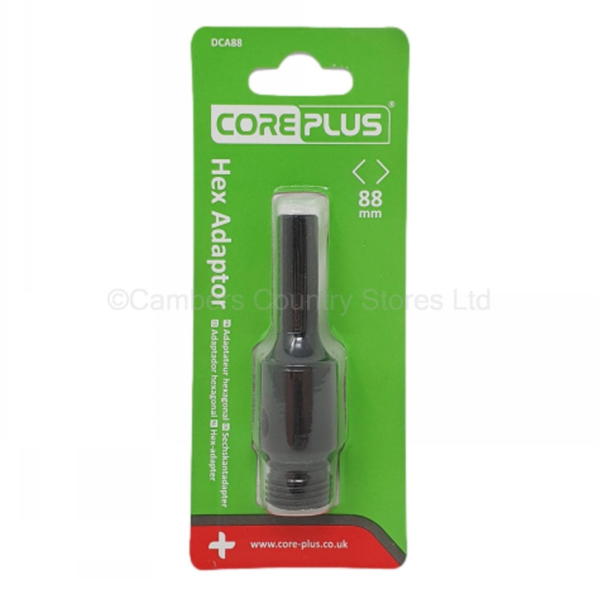 Coreplus Diamond Core Adaptor Hex M10 x 88mm | Cambers Country Store