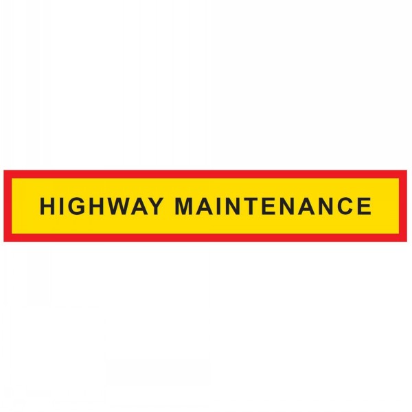 Truck & Trailer Marker Board Type 4 Highway Maintenance | Cambers ...