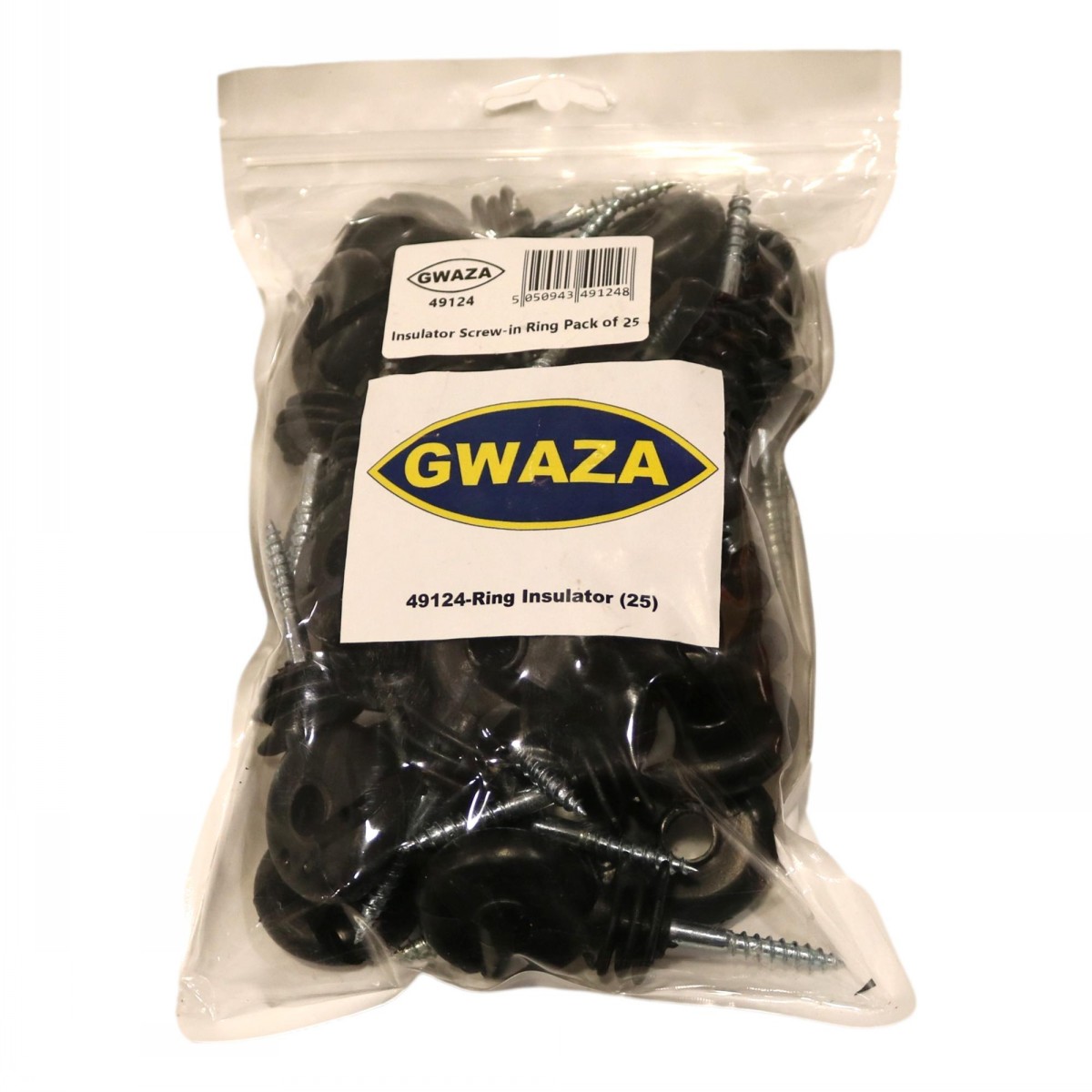 Electric Fence Screw In Ring Insulators 25 Pack | Cambers Country Store