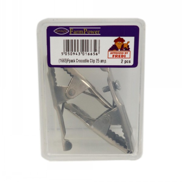 Crocodile Clips 25 Amp 2 Pack | Cambers Country Store