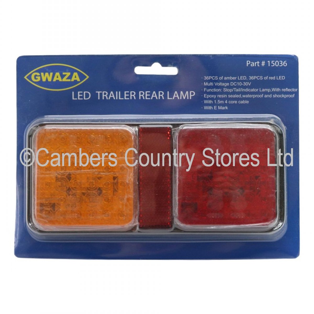 LED 3 In 1 Trailer Rear Lamp | Cambers Country Store