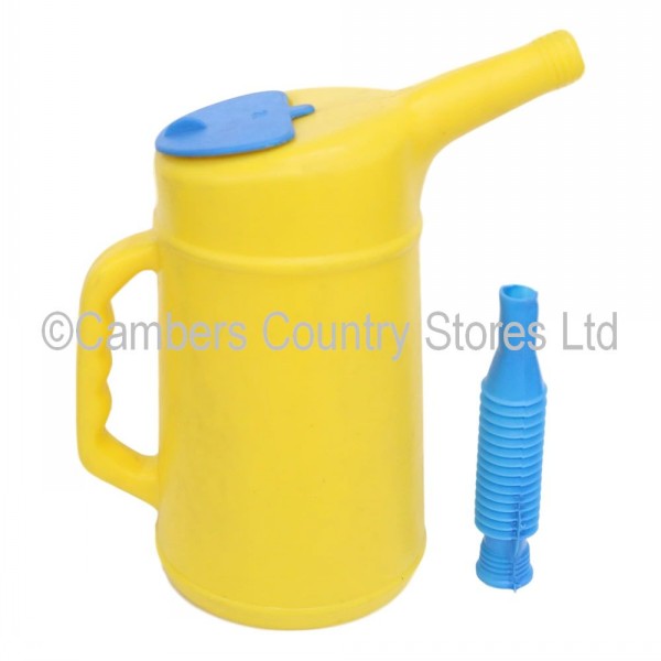 Measuring Jug & Flexi Spout Yellow 2 Litre | Cambers Country Store
