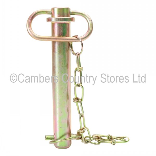 Tow Pin With Linch Pin & Chain 1" x 6" | Cambers Country Store
