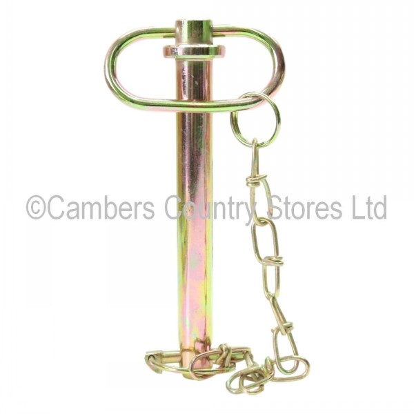 Tow Pin With Linch Pin & Chain 3/4" x 6" | Cambers Country Store
