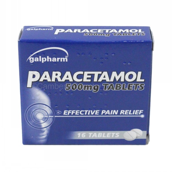 Galpharm Paracetamol Tablets 16 Pack | Cambers Country Store
