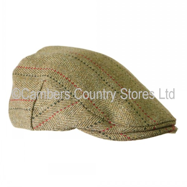 Heather Fox Derby Tweed Flat Cap | Cambers Country Store